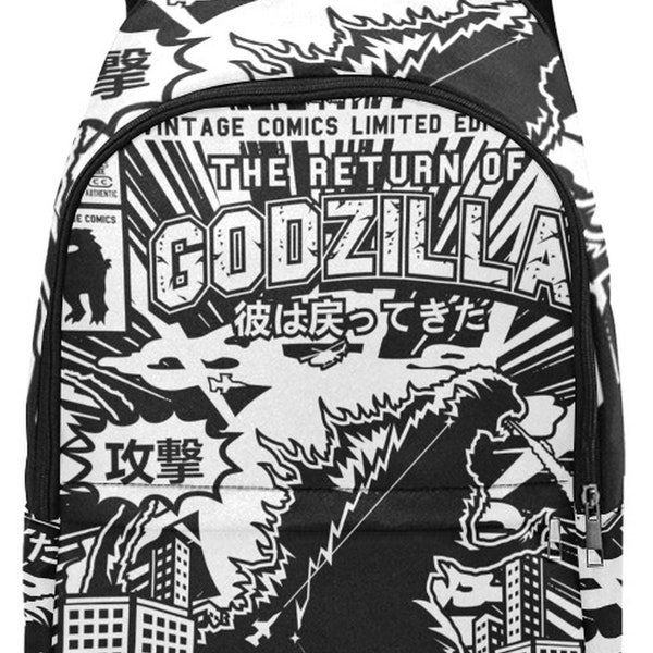 Godzilla Backpack - Etsy