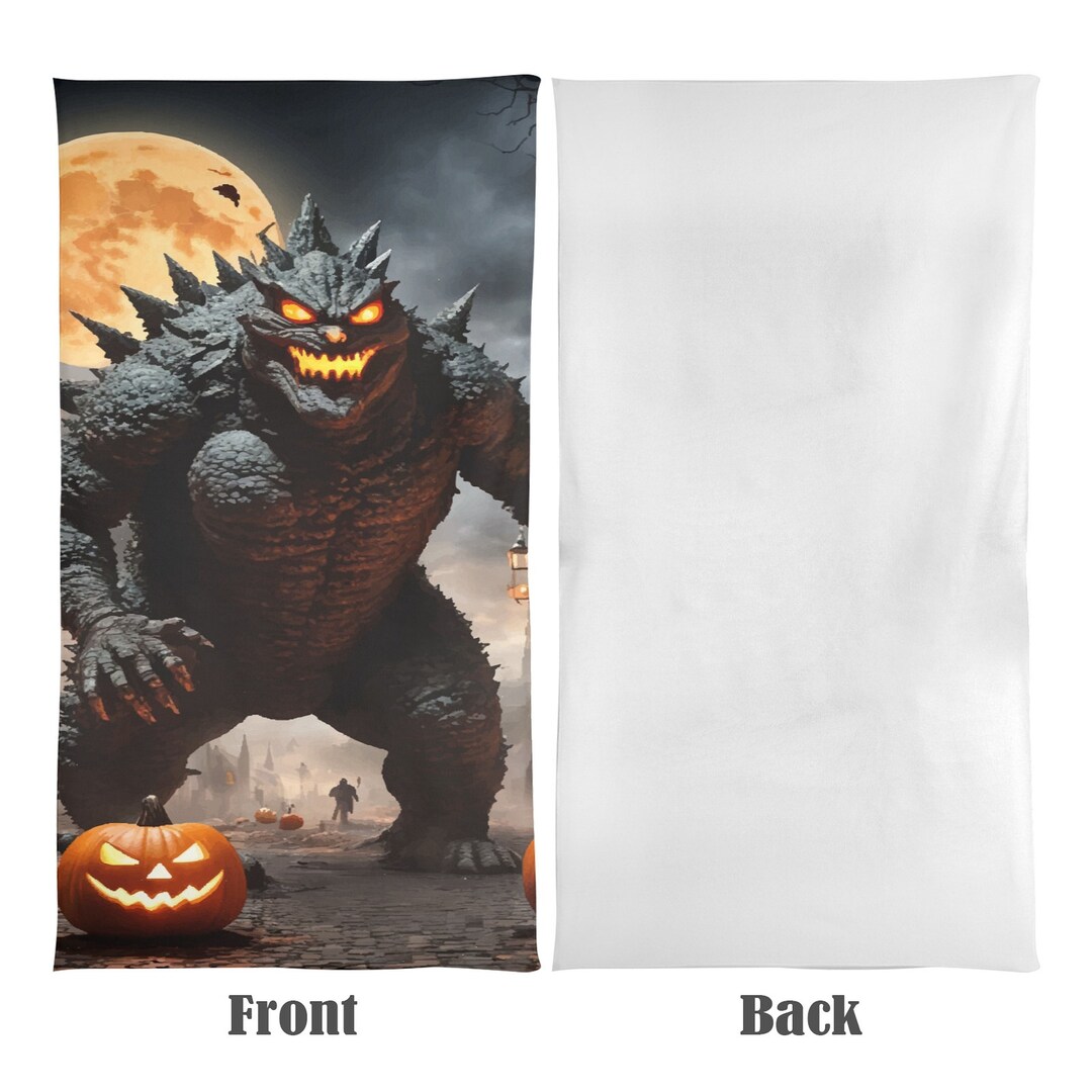 Beach Towel Godzilla Party Kaiju Monster Helloween - Etsy