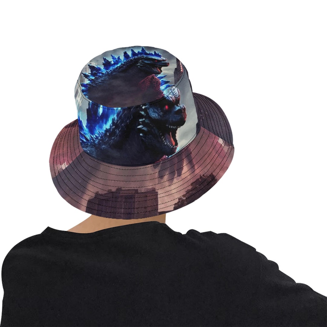 Bucket Hat Cap Gojira Kaiju Godzilla Monster Comics Cartoon - Etsy