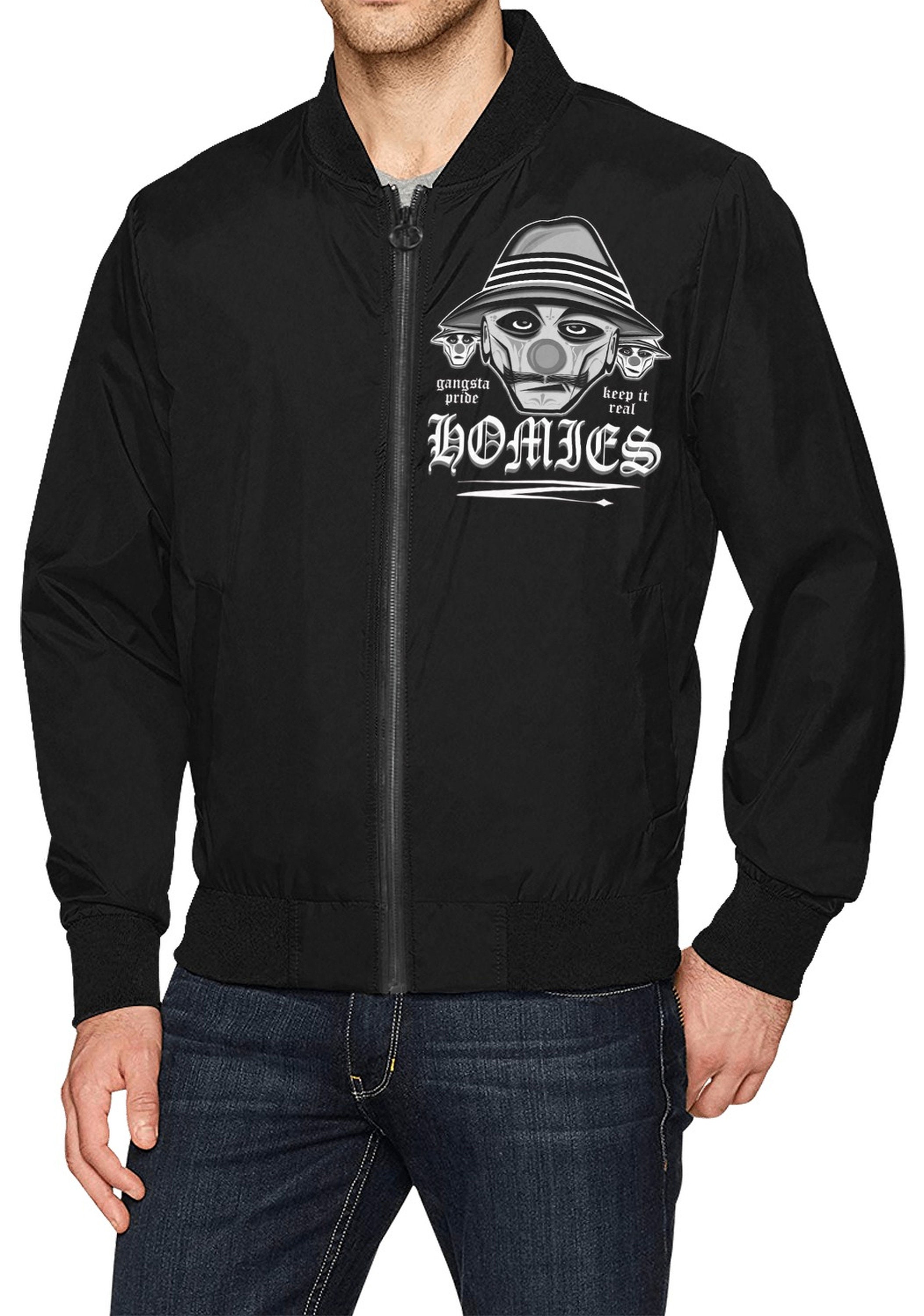 Homies Bomber Jacket Chicano Cholo Mexican Gangsta Thug Raider - Etsy