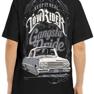 Lowrider Shirt Cotton Chicano Raider Cholo Mexican Gangsta - Etsy