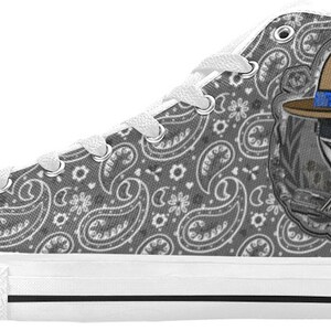 Men's Lowrider High Top Sneakers Shoes Gangsta Boots - Etsy