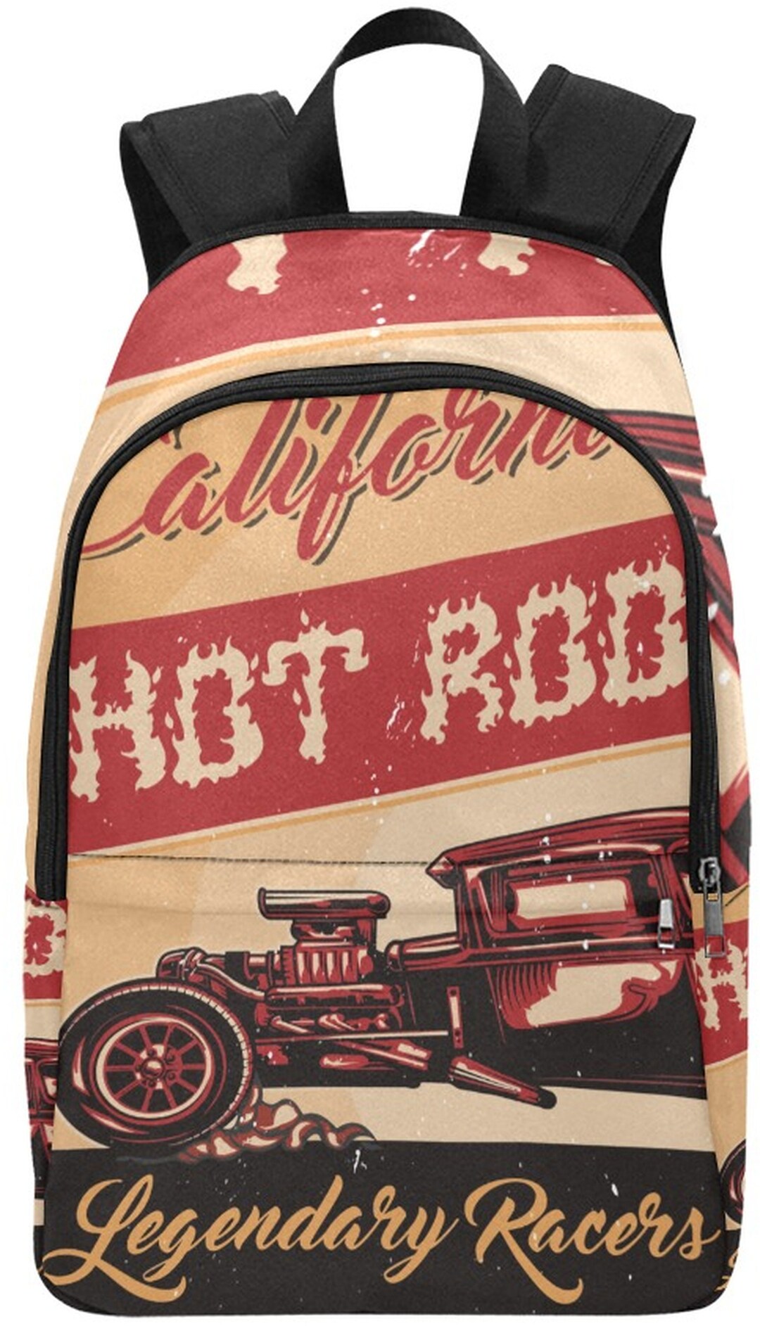 Hot Rod Backpack Rat Rod Bag Bags Handbag Muscle Car Racing Car ...