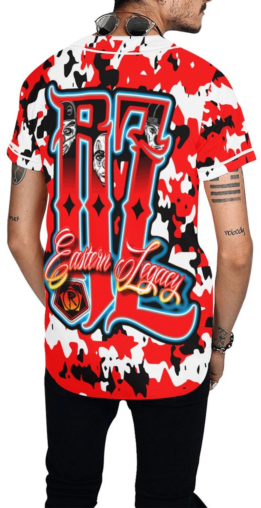 Men's Vato Loco Baseball Jersey Homies Gangsta Gangster Chicano Cholo ...