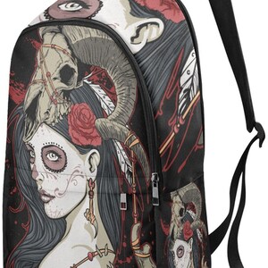 Occult Backpack Bag Bags Handbag Goat Witch Satan Devil Baphomet ...
