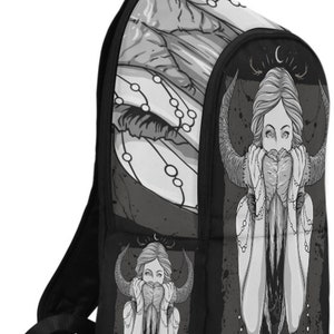 Baphomet Backpack Bag Bags Handbag Goat Witch Satan Occult Devil ...