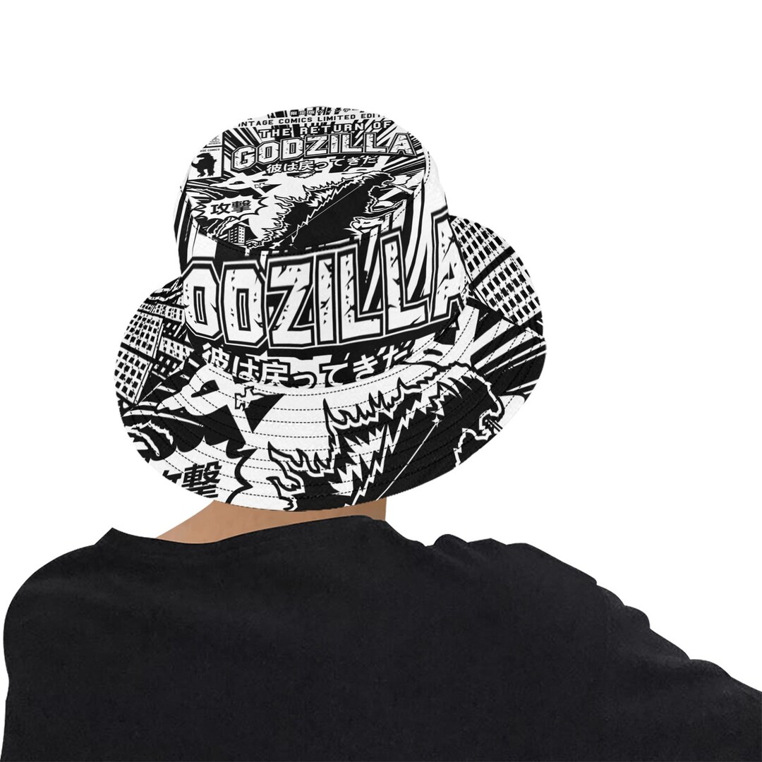 Bucket Hat Gojira Kaiju Sci-fi Japan Monster - Etsy