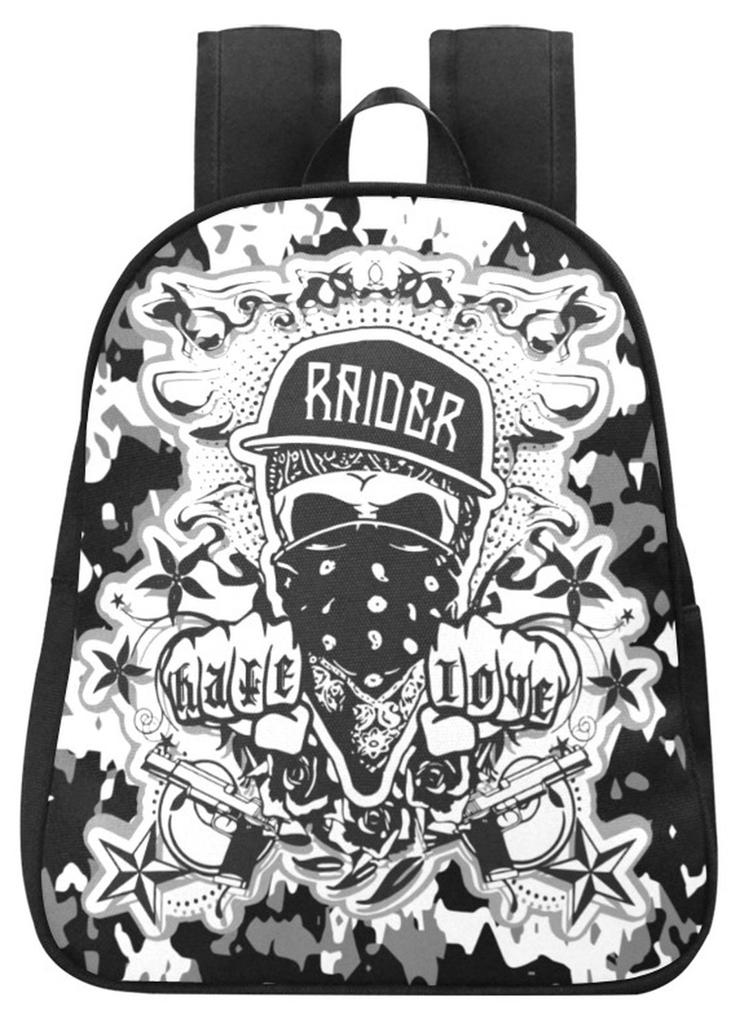Kids Backpack Small Raider Chicano Cholo Vato Loco Gangsta - Etsy