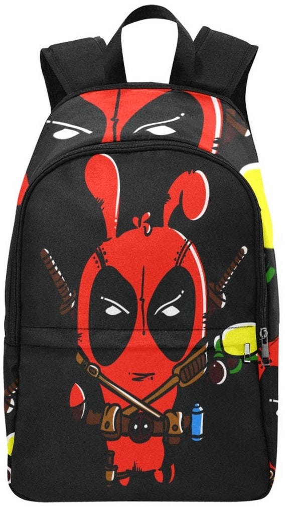 Deadpool Backpack Bag Bags Handbag Superhero Gangsta Parody | Etsy