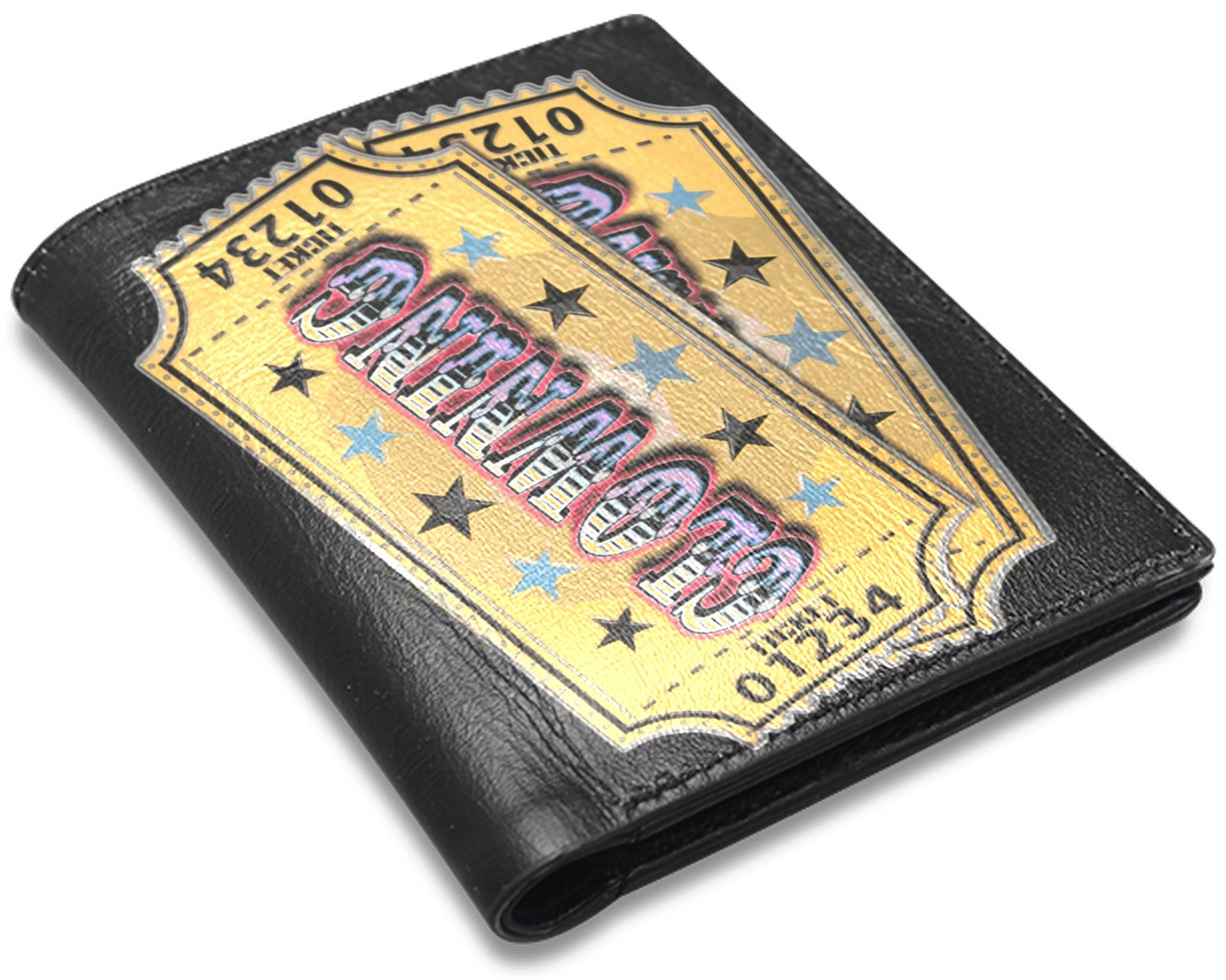 Circus Wallet Clown Purse Cholo Chicano Ticket PU Leather Wallet 3.93w ...