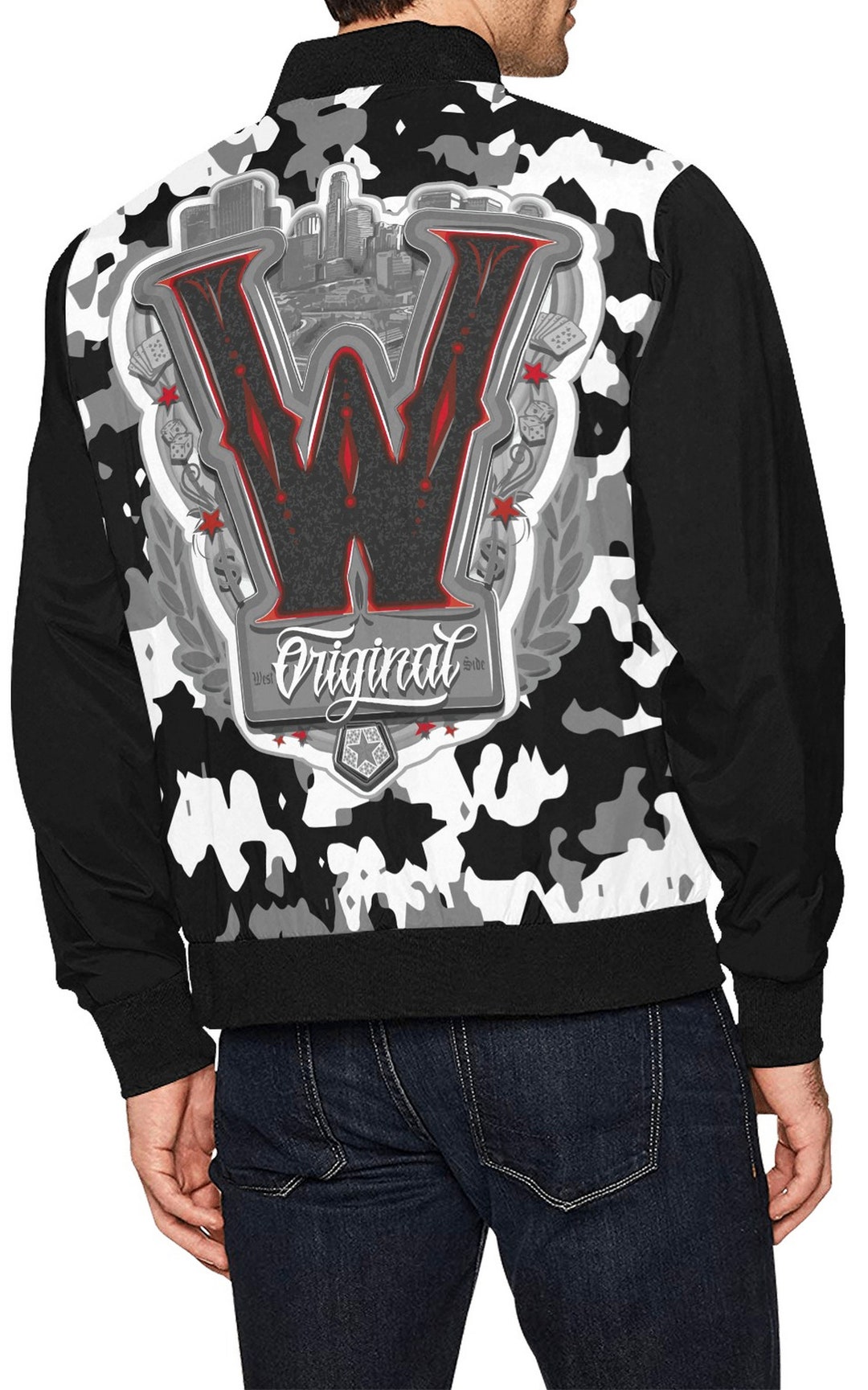 Gangsta Bomber Jacket Cartel Mafia Gangster West Coast Los - Etsy