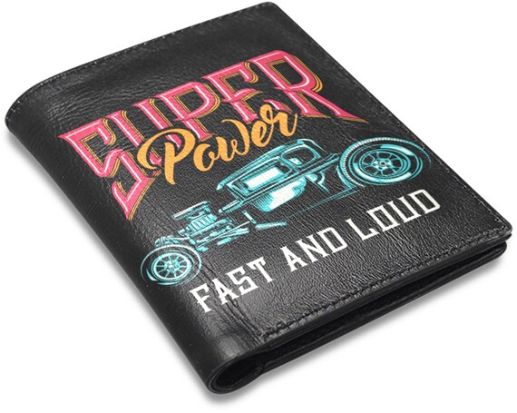 Hot Rod Wallet Rat Rod Purse Muscle Car USA California PU | Etsy