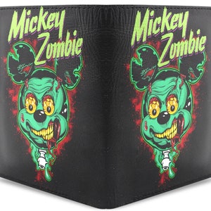 Zombie Wallet Horror Purse Helloween Zombies Monster PU Leather Wallet ...