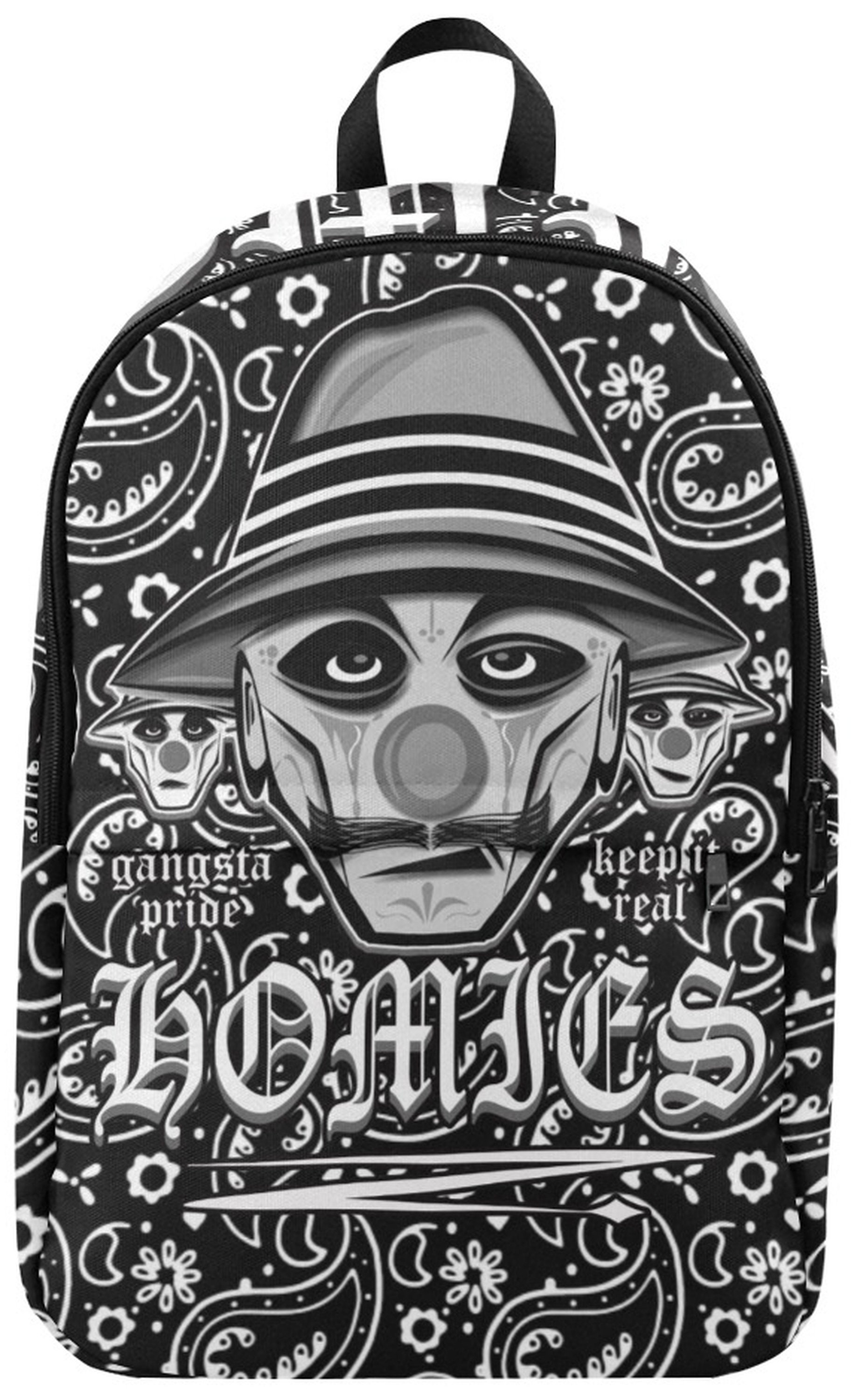 Homies Backpack Chicano Bag Cholo Bags Handbag Gangsta Vato Loco ...