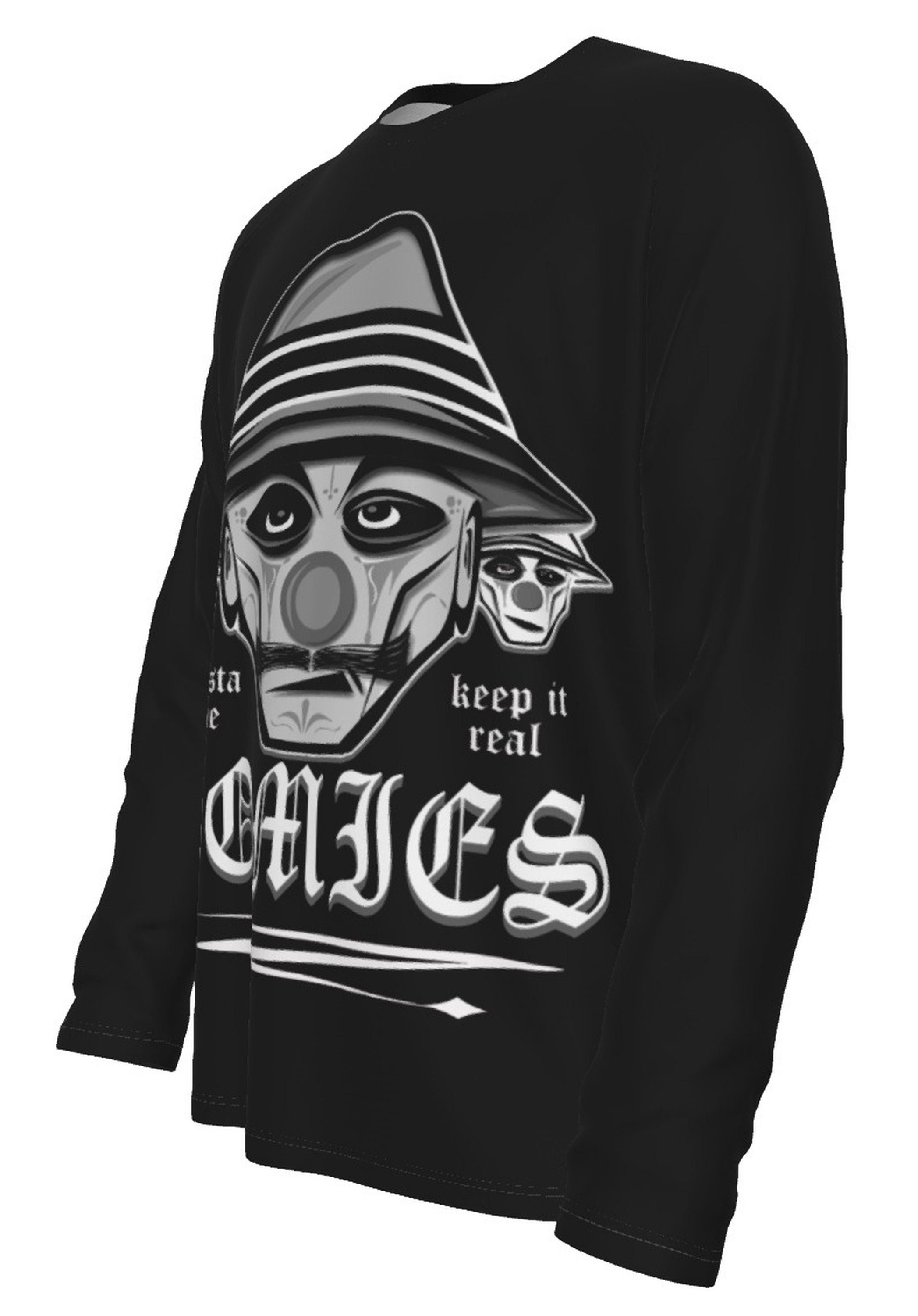 Homies T-Shirt Long Sleeve Hip Hop Streetwear Urban Chicano - Etsy España