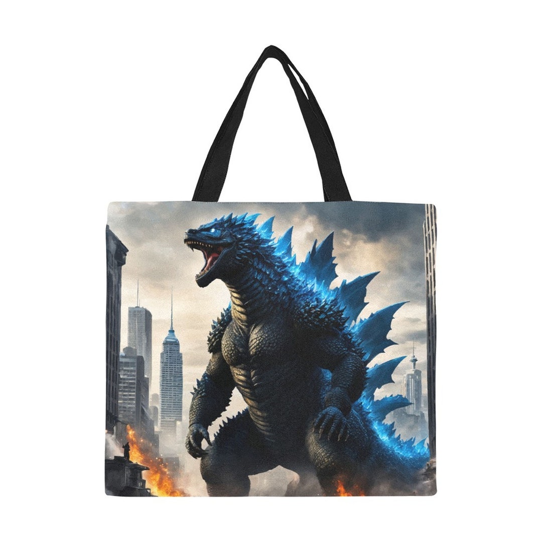 Godzilla Tote Bag Backpack Bag Bags Handbag Gojira Kaiju Sci-fi Japan ...