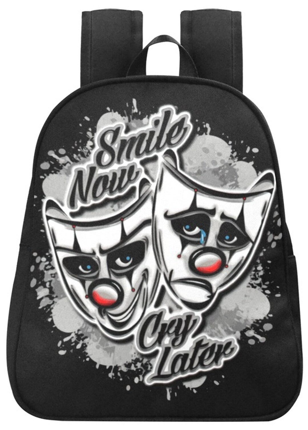 Kids Backpack Small Smile Now Cry Later Vato Loco Lowrider Chicano ...