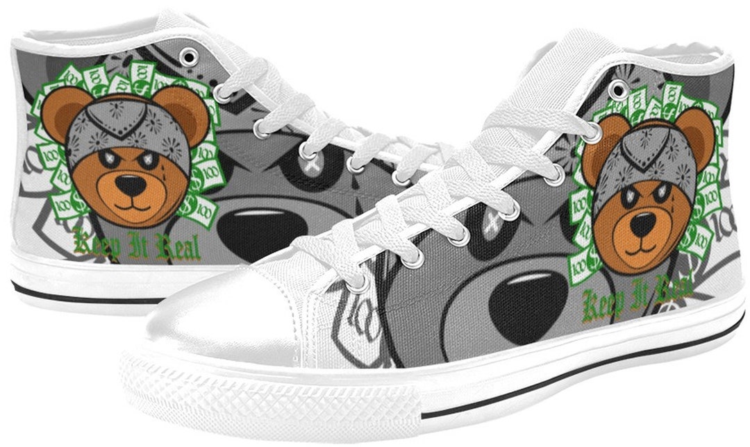 Men's Gangsta High Top Sneakers Gangster Shoes Boots Chicano Cholo ...