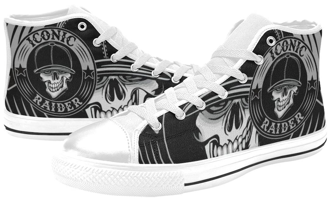 Men's Raider High Top Sneakers Shoes Gangsta Boots Gangster Mafia ...