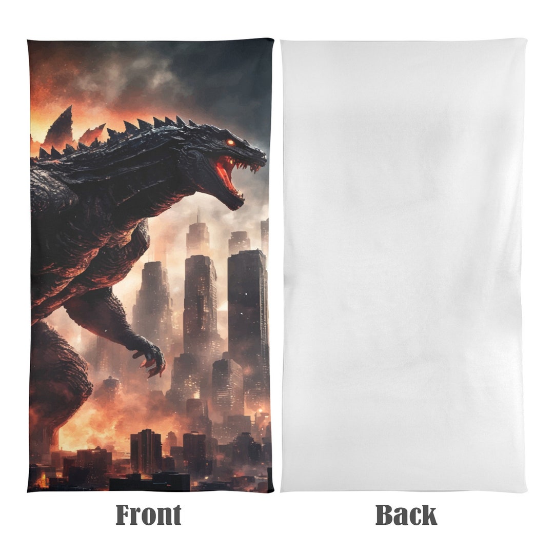 Beach Towel Godzilla Party Kaiju Monster Japan - Etsy