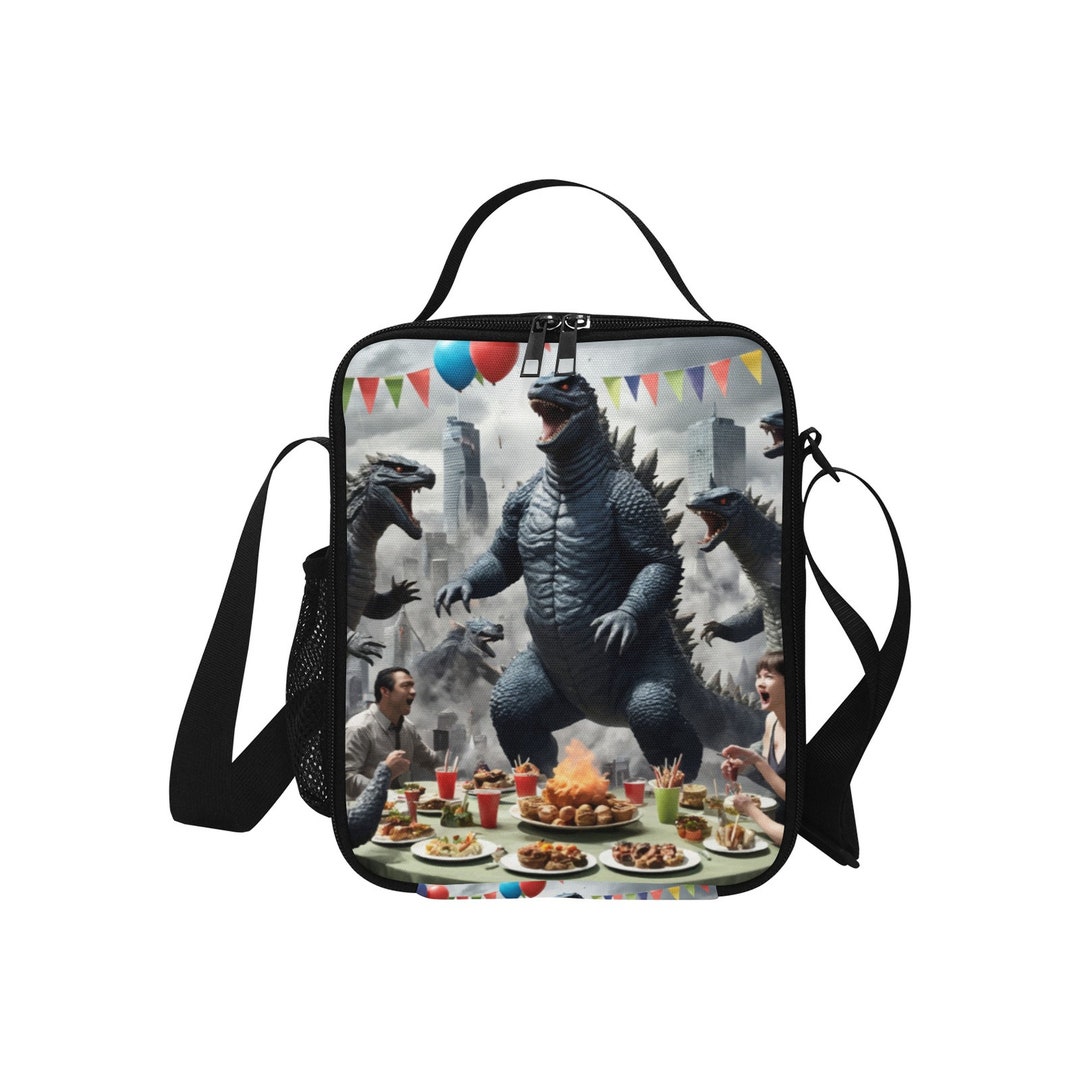 Lunch Bag Box Godzilla Art Vintage Comics Helloween Monster Party - Etsy