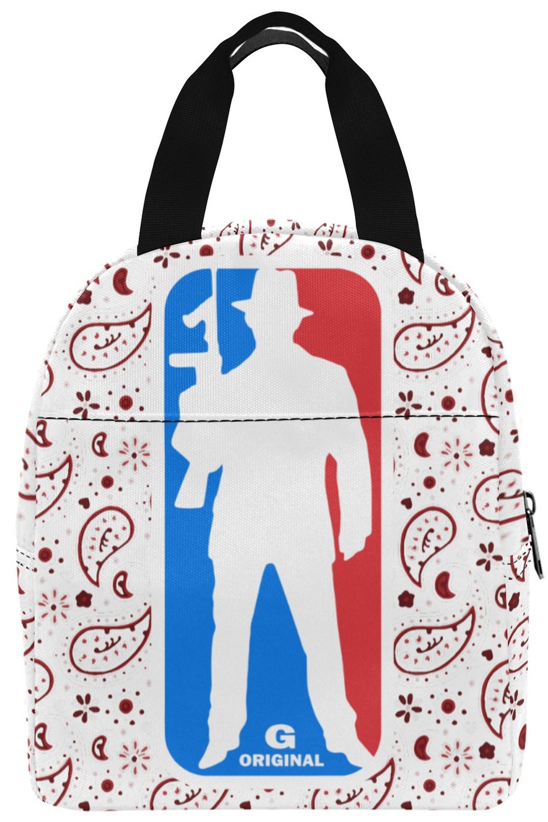 Gangster Lunch Bag Food Bags Picnic Handbag Gangsta Mexican Chicano ...