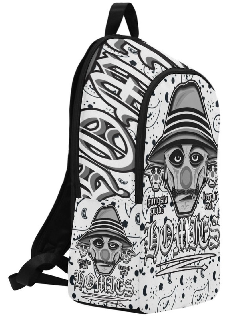 Homies Backpack Chicano Bag Cholo Bags Handbag Gangsta Vato - Etsy