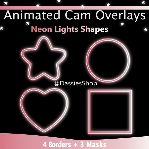 Circle Animated Cam Overlays - Etsy