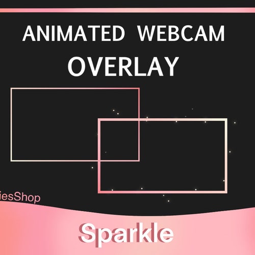 Twitch Animated Camera Overlay Updated Pink - Etsy