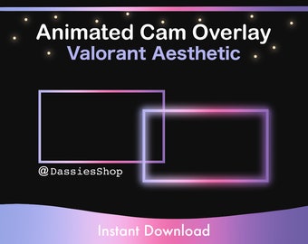 HD Valorant Reyna Animated Virtual Camera (webcam / Screen) - 1080p ...