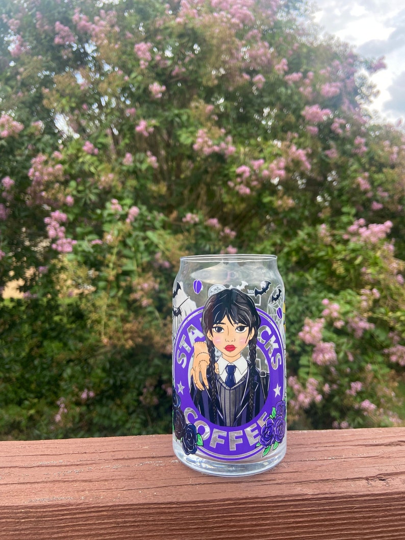 Wednesday Addams Libbey Cup - Etsy