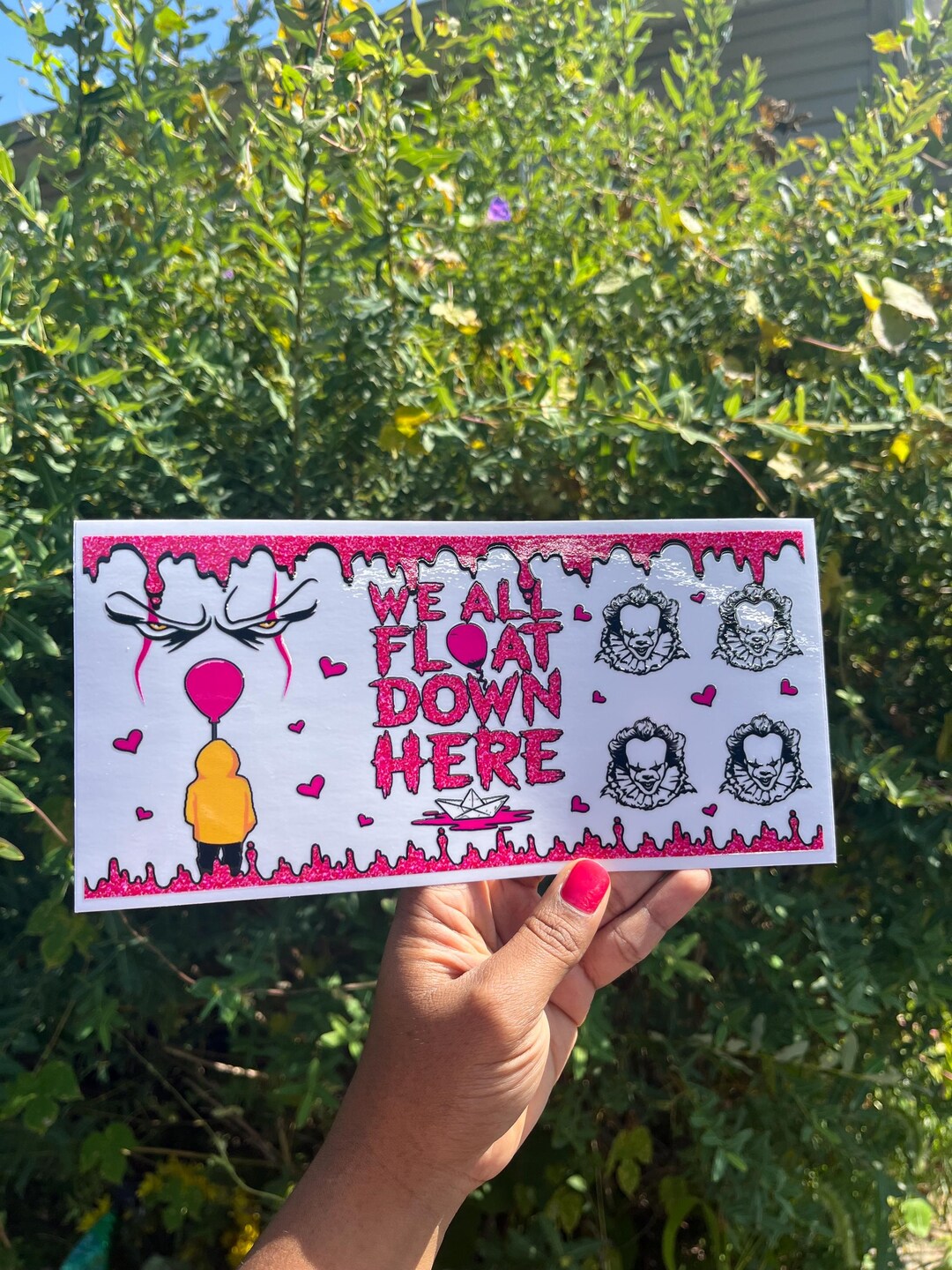 Pennywise UV DTF WRAP - Etsy