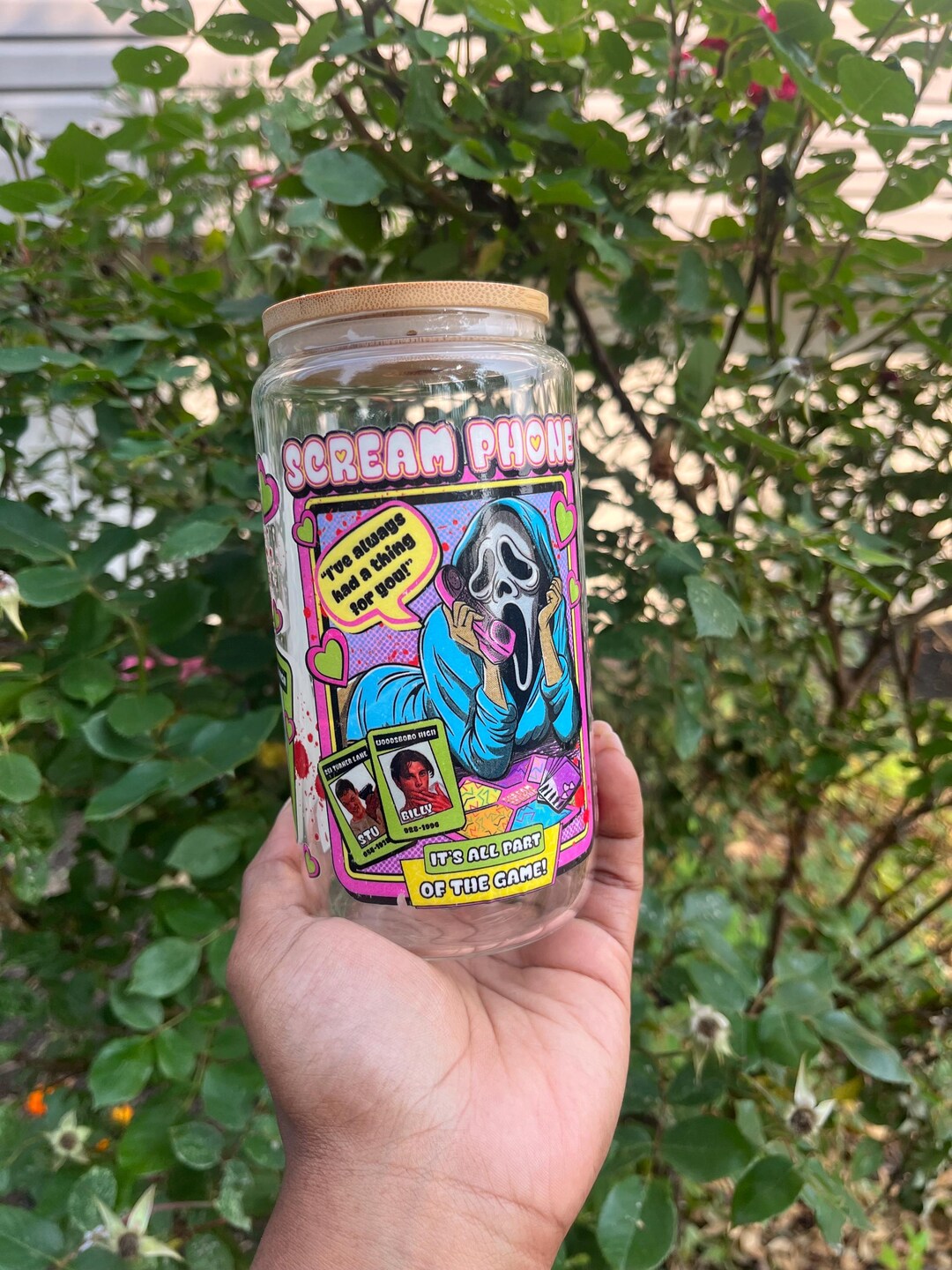 Scream Libbey Cup || Horror Lovers ||16oz - Etsy