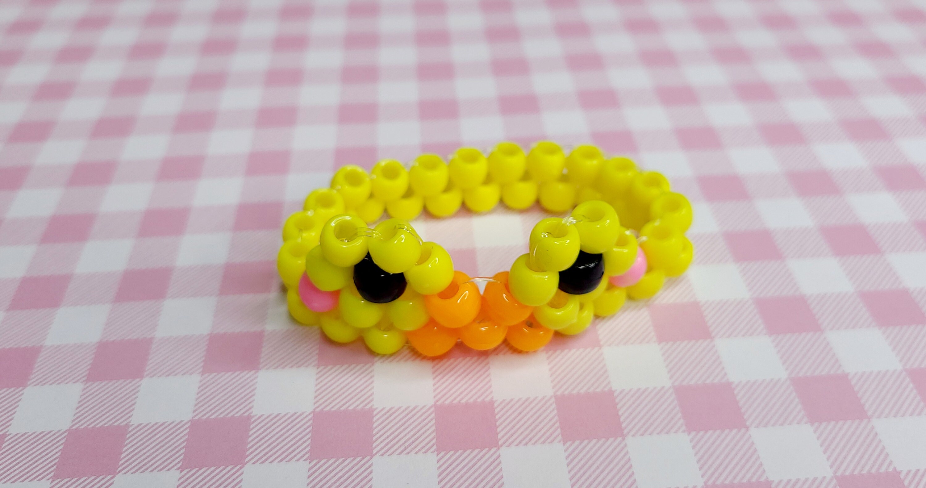 Animal Bracelet Kawaii Kandi Frog Pig Duck Chick Mushroom | Etsy UK