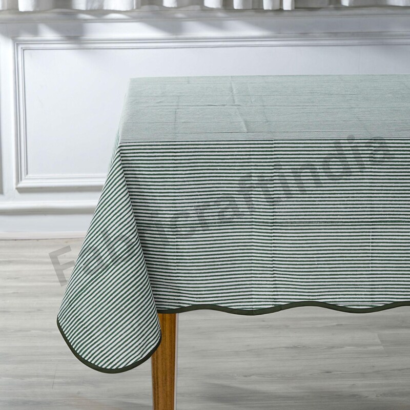 Striped Tablecloth - Etsy