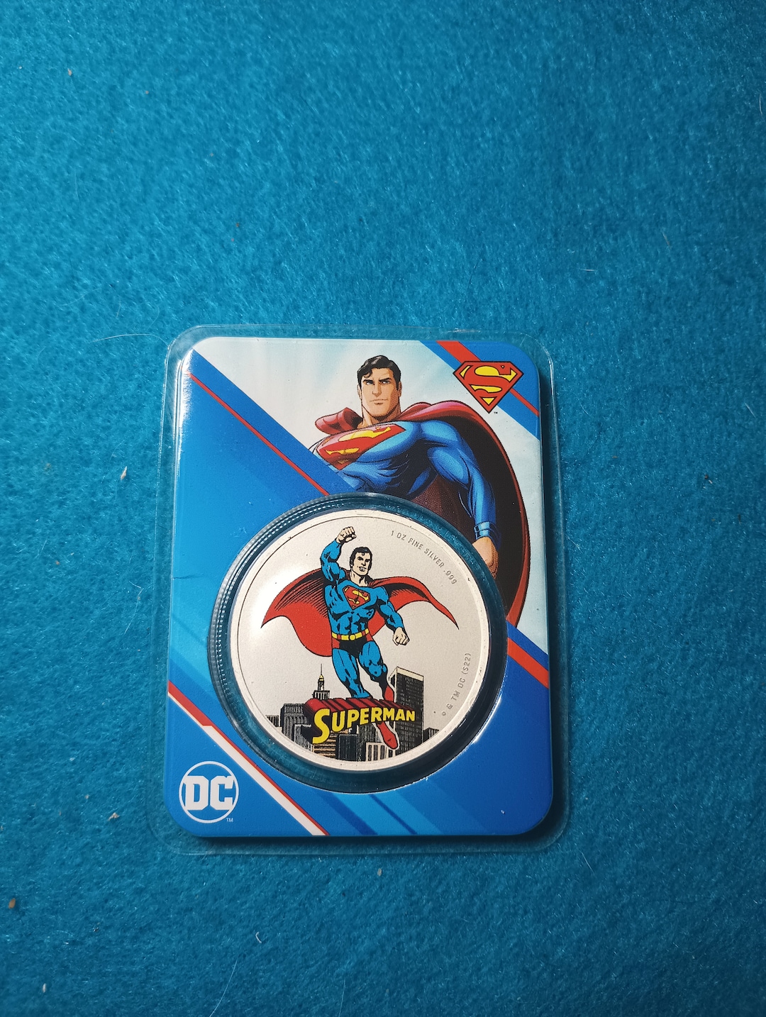 2023 Samoa Superman DC Comics 1 Ounce Silver .999 Low Mintage 2500 - Etsy