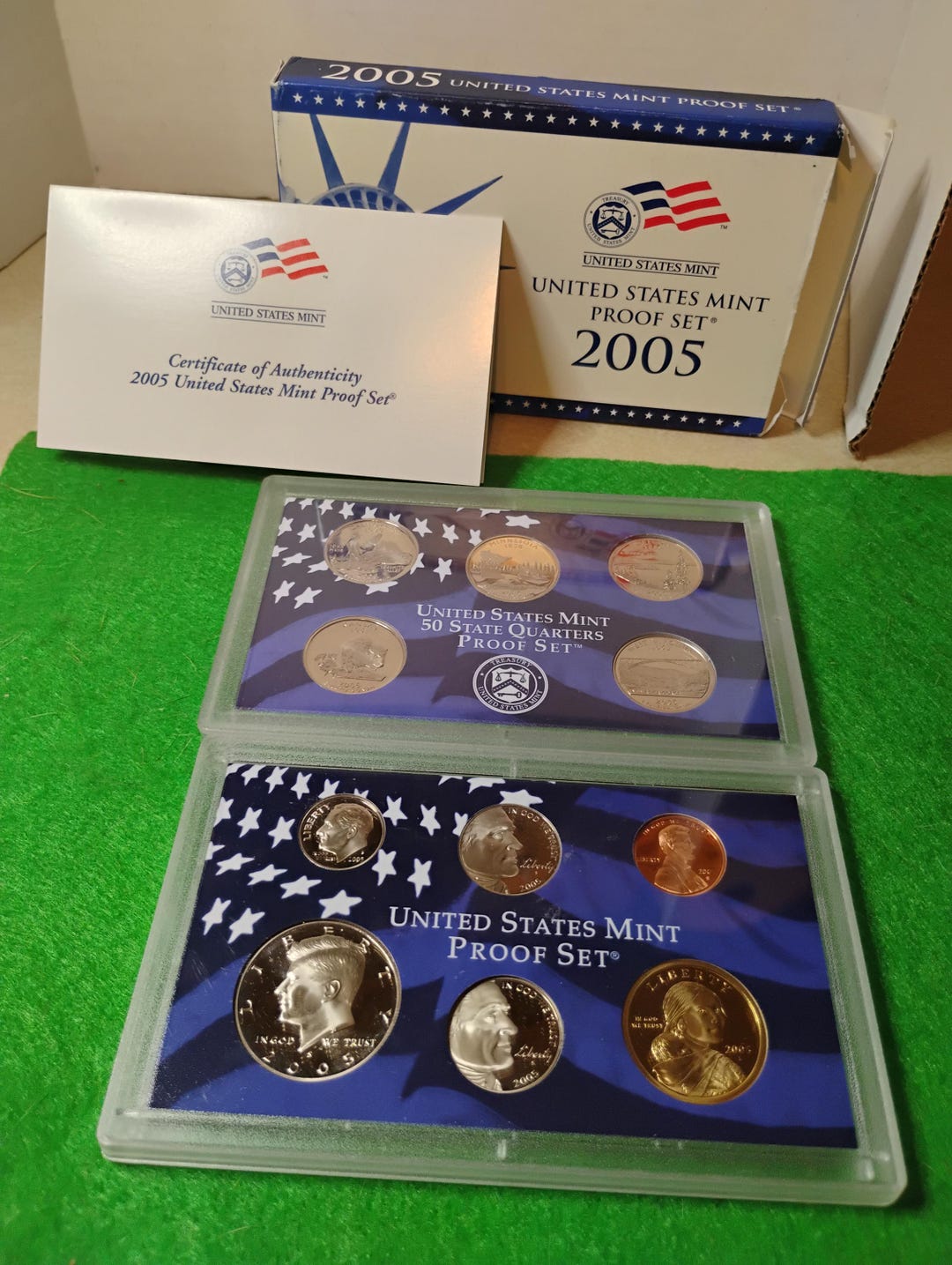 2005 United States Mint Proof Set - Etsy
