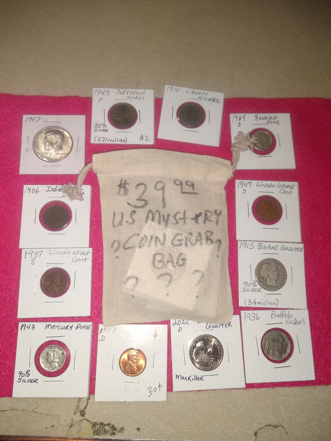 39.99 United States Mystery Coin Grab Bag - Etsy
