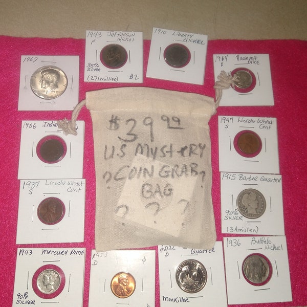 Coin Mystery Box - Etsy