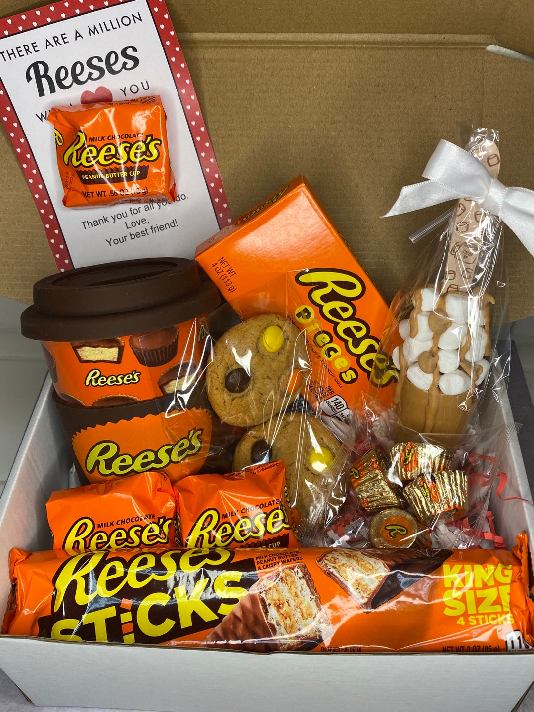 Reeses Lover Gift Box Mothers Day Love Anniversary Friend Birthday ...