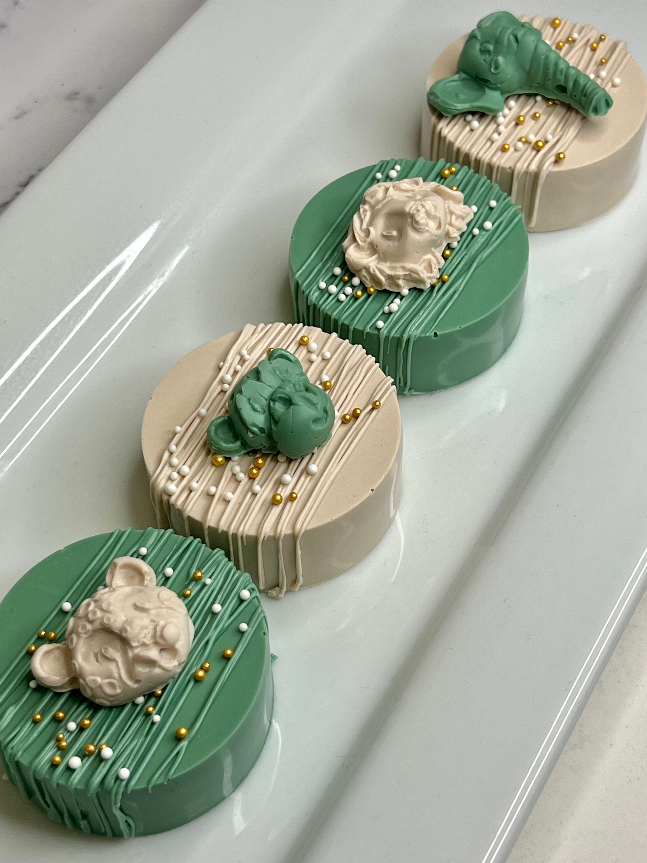 Jungle Lion Inspired Chocolate Covered Oreo Birthday Party Favor Treat ...