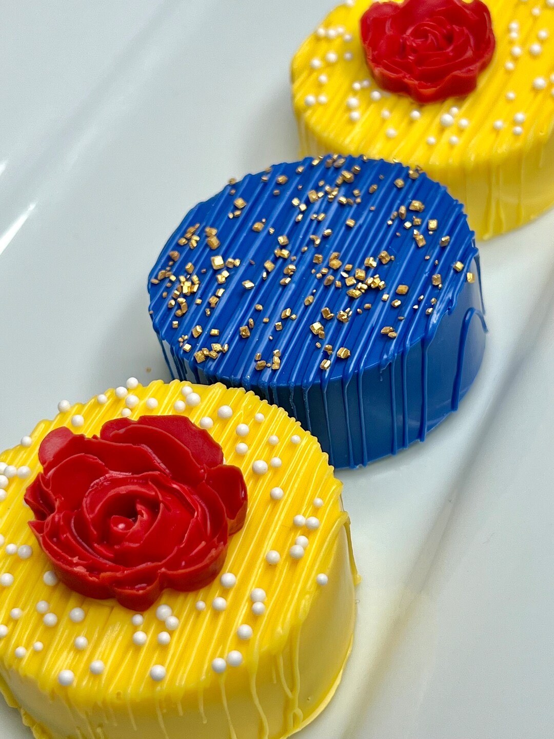 Beauty and the Beast Birthday Inspired Chocolate Covered Oreo ...