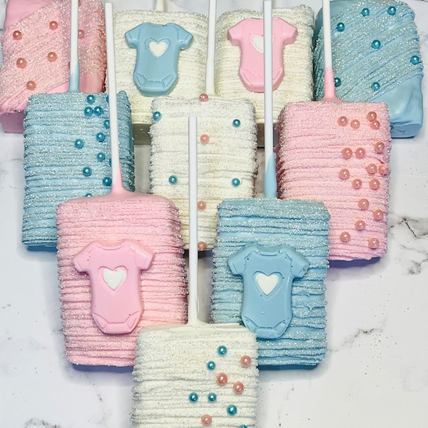 Baby Shower Krispies - Etsy