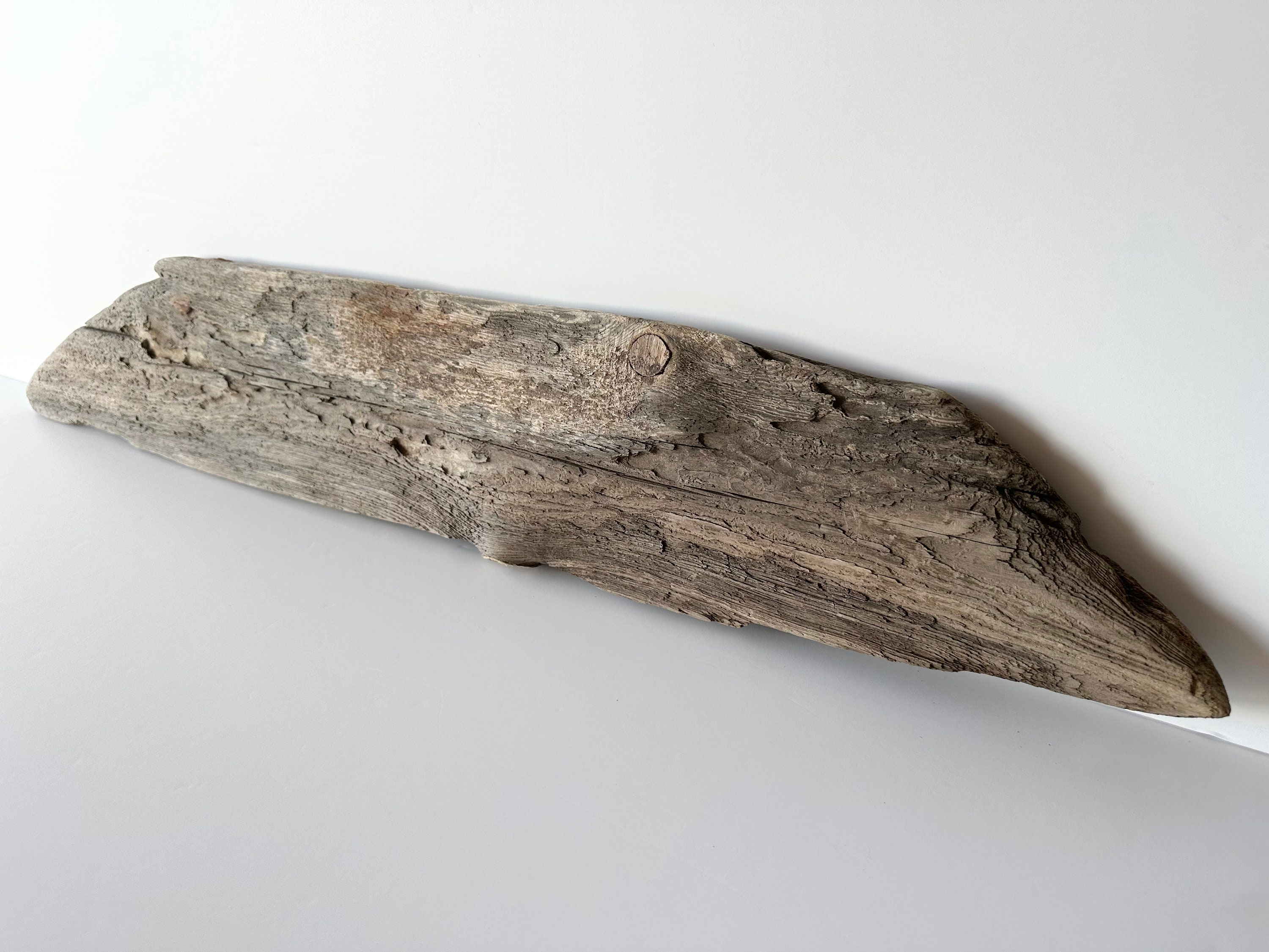 Driftwood Plank, Large Driftwood Sign, Flat Driftwood Boards, Reclaimed ...
