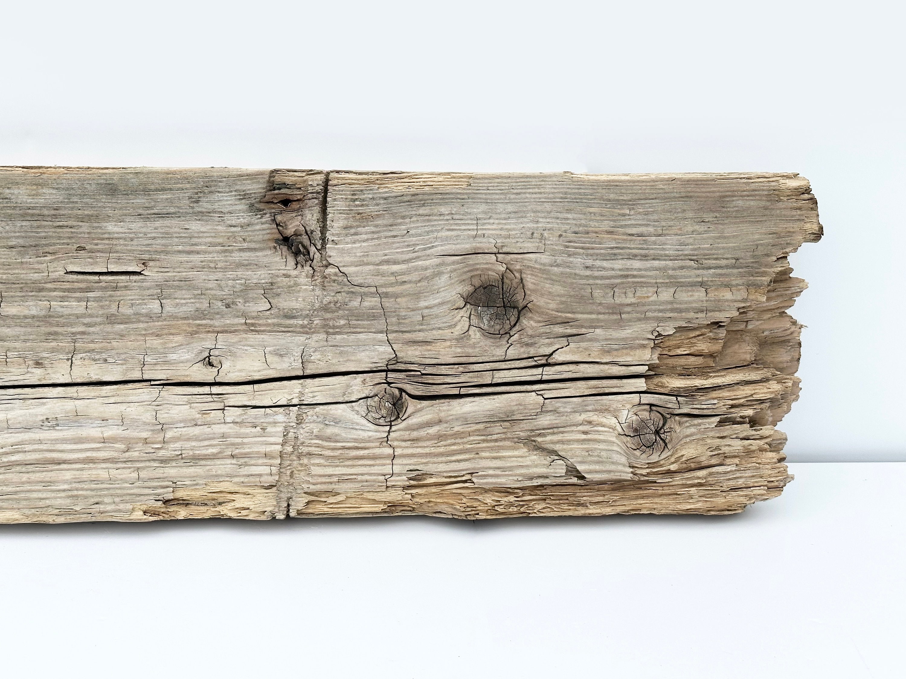 Large Driftwood Plank, Rustic Wood Shelf, Weathered Wood Plank ...