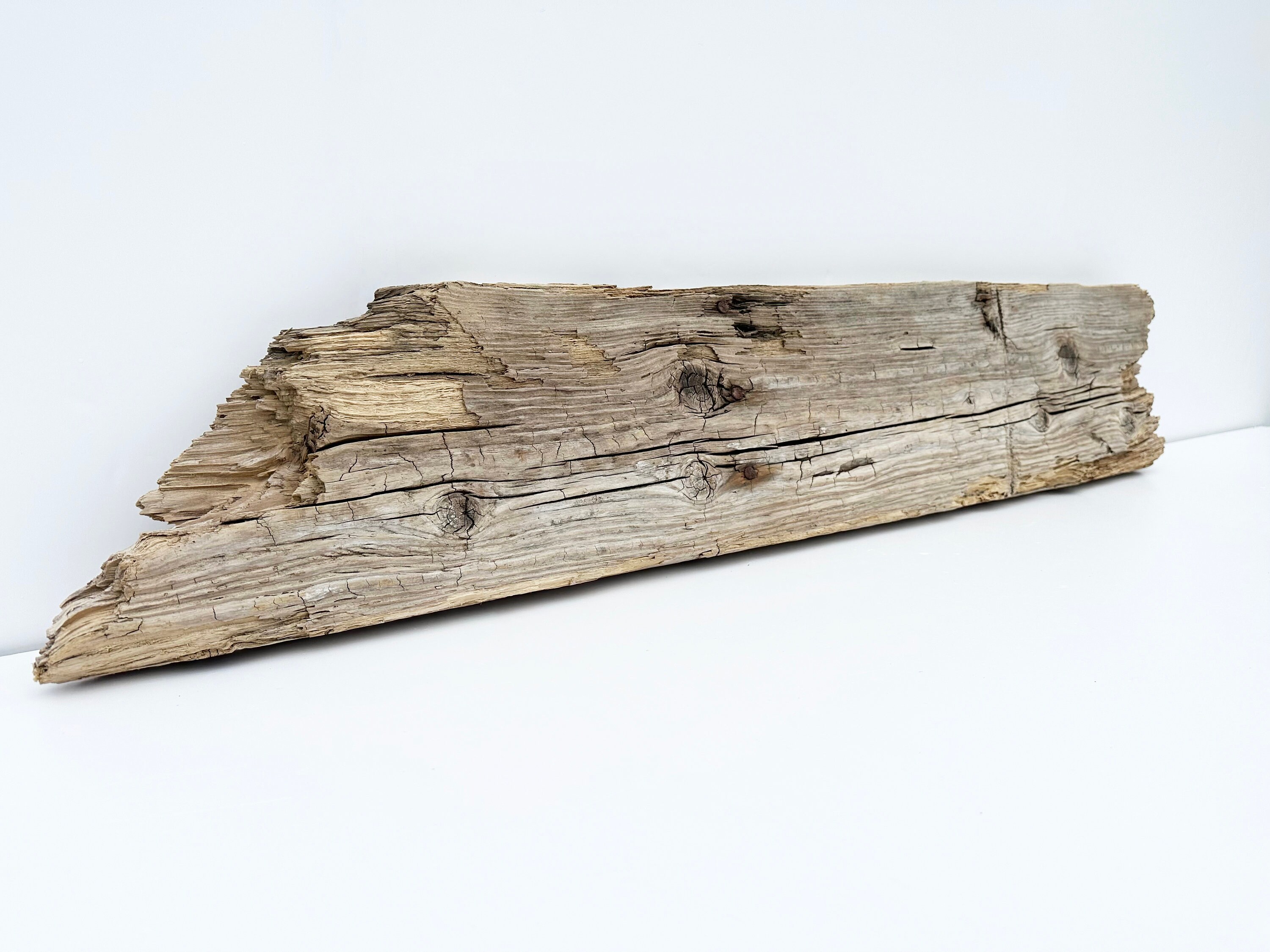 Large Driftwood Plank, Rustic Wood Shelf, Weathered Wood Plank ...