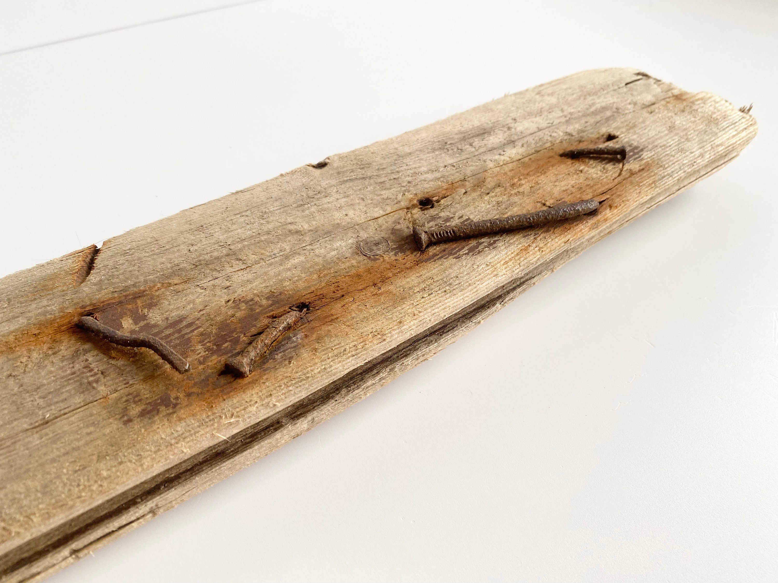 Driftwood Plank, Large Driftwood Sign, Flat Driftwood Boards, Reclaimed ...