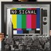 No Signal Collage Art Print, Punk Rock Television Mind Control Digital ...