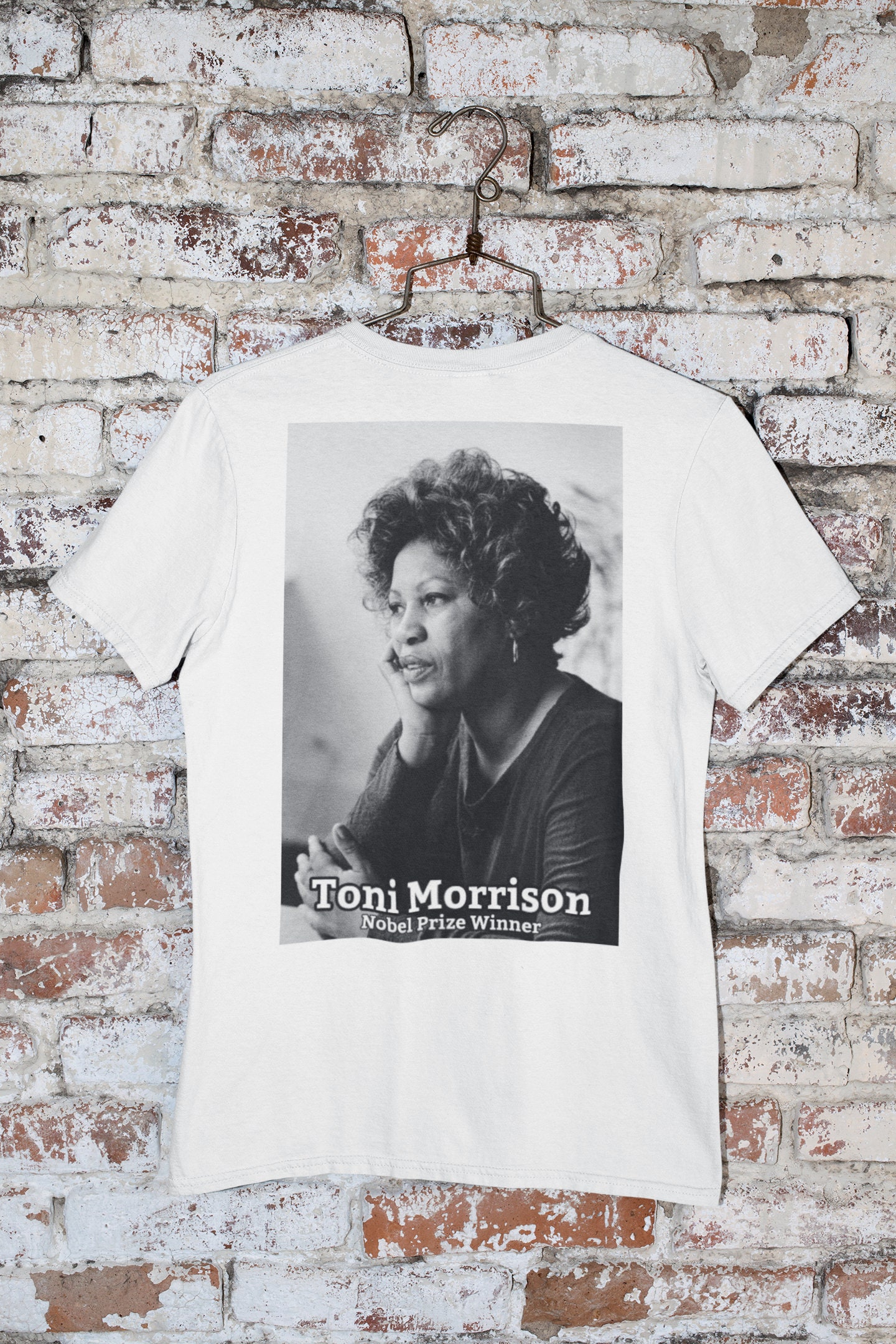 Toni Morrison Nobel Prize Winner Black History Month G500 5.3 Oz. T ...