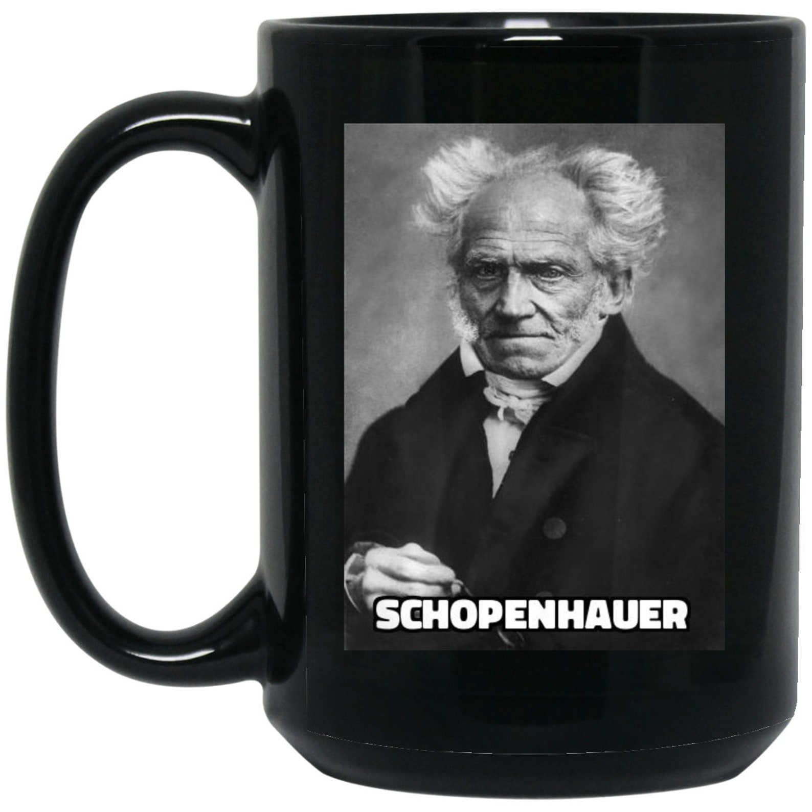 Arthur Schopenhauer: German Philosopher & Writer Coffee Mug ...